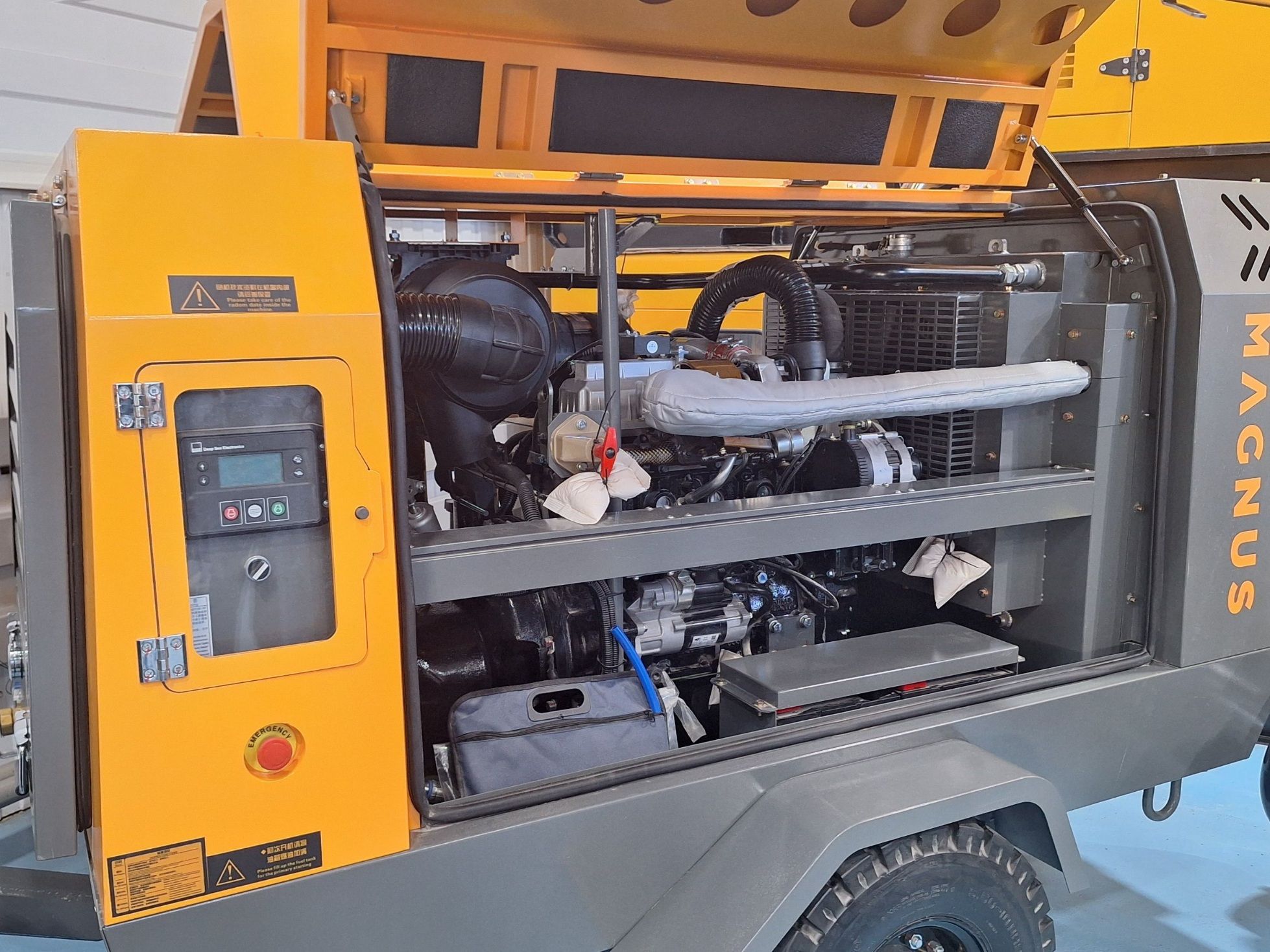 Компрессор дизельный передвижной Magnus SDP - 22mpa.ru